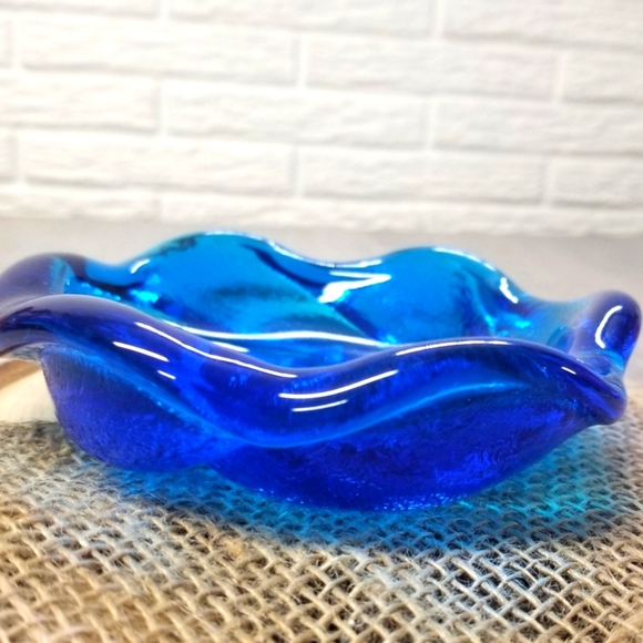 Fenton | Accents | Vintage Mcm Art Glass Dishtray | Poshmark